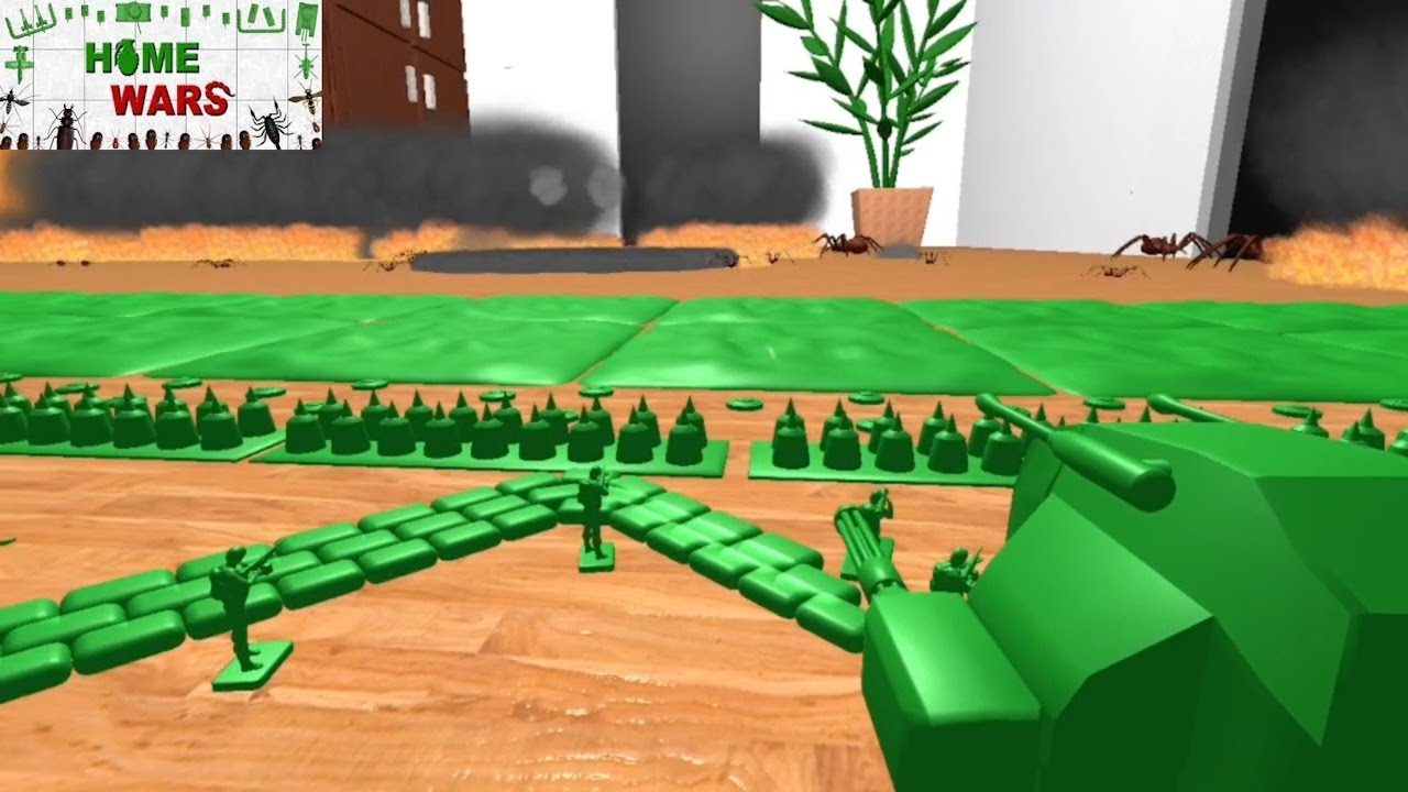 ARMY MEN DEFENSE LINE HOLDING OUT AGAINST BUGS COUNTEROFFENSIVE |2ND ...