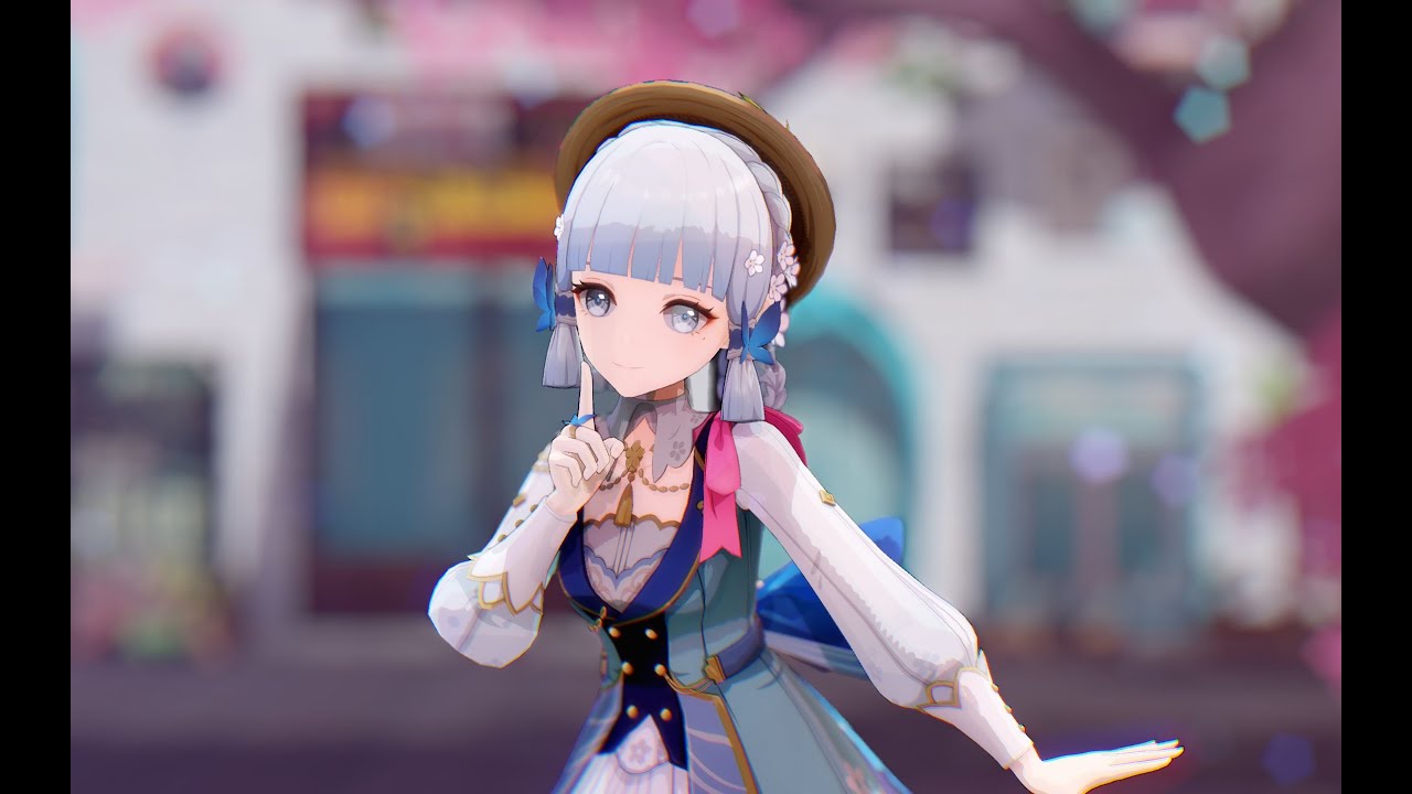 【Genshin Impact MMD／4K／60FPS】Ayaka【愛言葉IV】 - YouTube