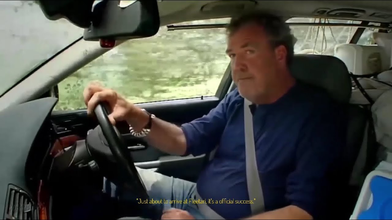 Jeremy drives to Fleetari to fix his handbrake - YouTube