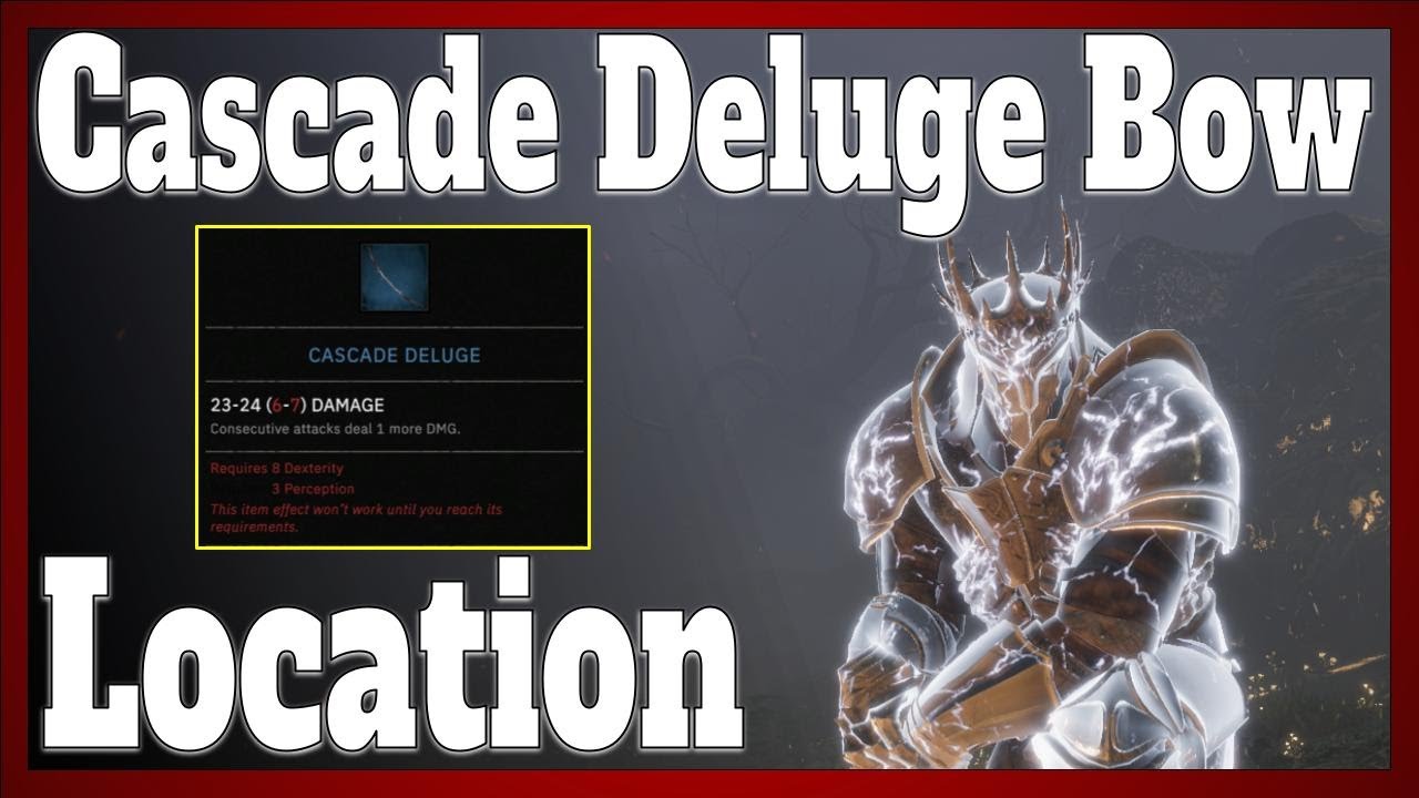 Cascade Deluge Bow (Horns of the South) [Tainted Grail] - YouTube