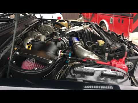 6.4 Powerstroke deleted and tuned - YouTube
