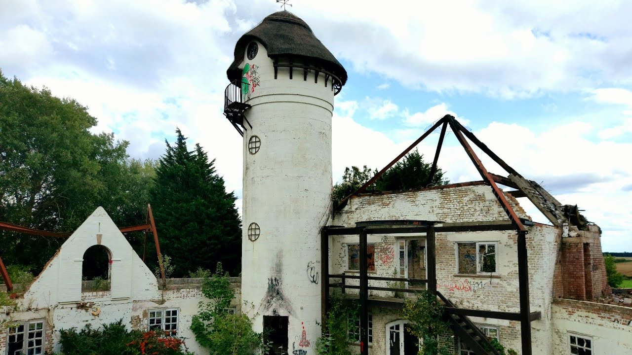 Terrifying Climb to the Top of a FIRE DAMAGED CASTLE - YouTube