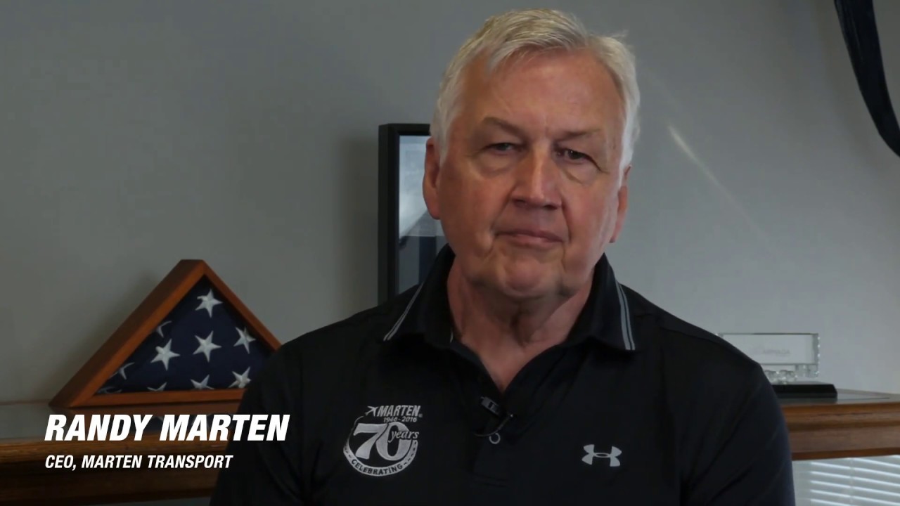 Randy Marten, Expect the Best | Marten Transport - YouTube
