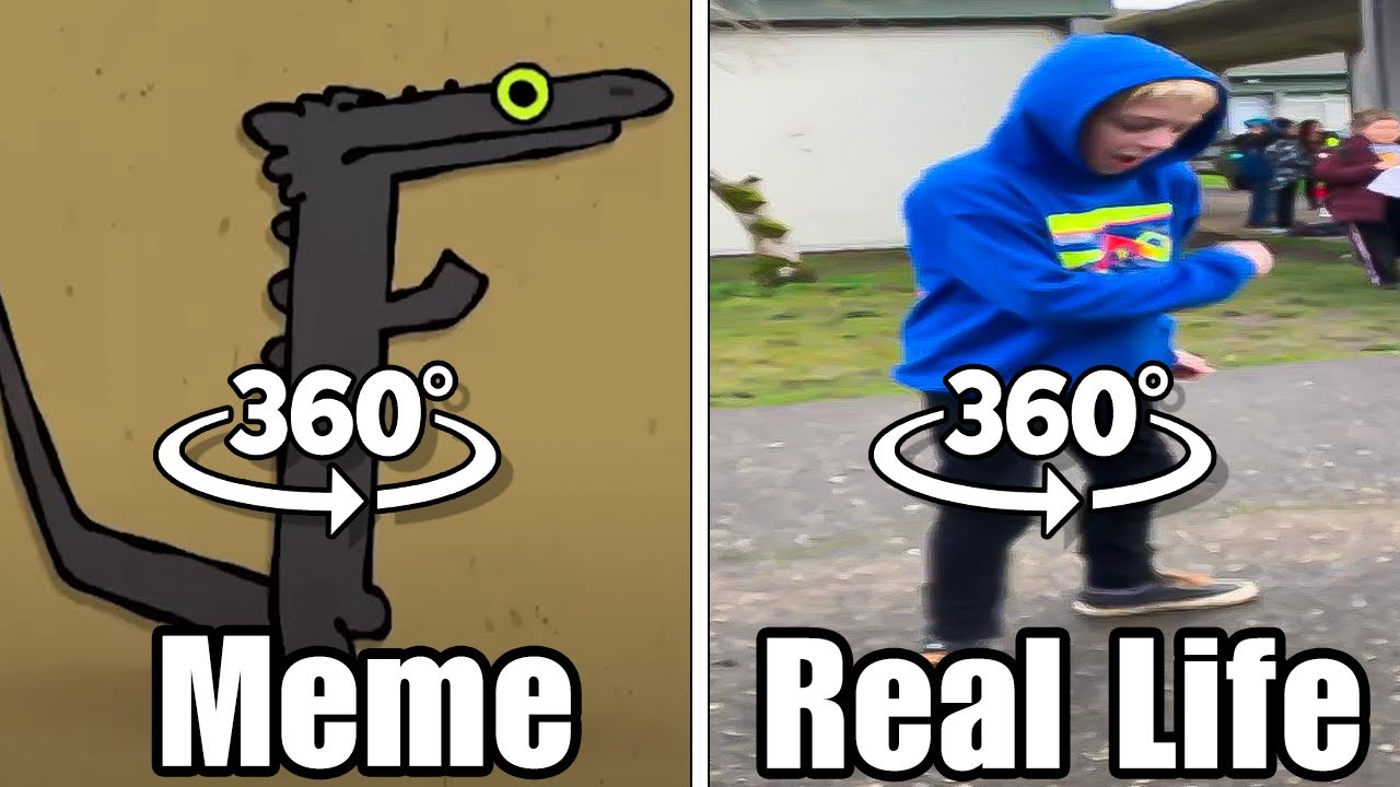 360º VR Toothless Dancing Vs Real Life Toothless Dance - YouTube