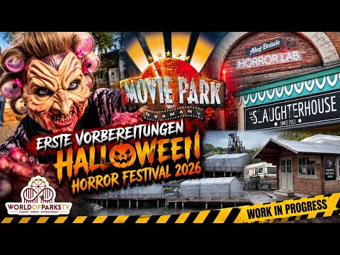 Movie Park Halloween 2026 (Vorbereitungen) Halloween Horror Festival 2026 - Movie Park Germany 2026