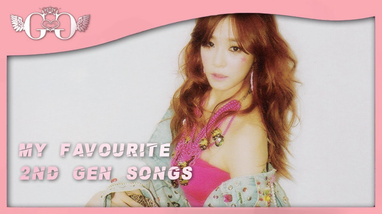 my favourite songs from 2nd generation kpop ! - YouTube