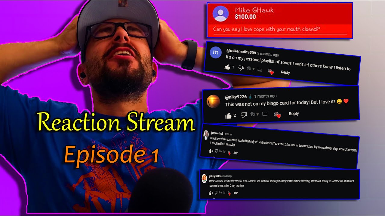 Reaction Stream - Episode 1 - YouTube