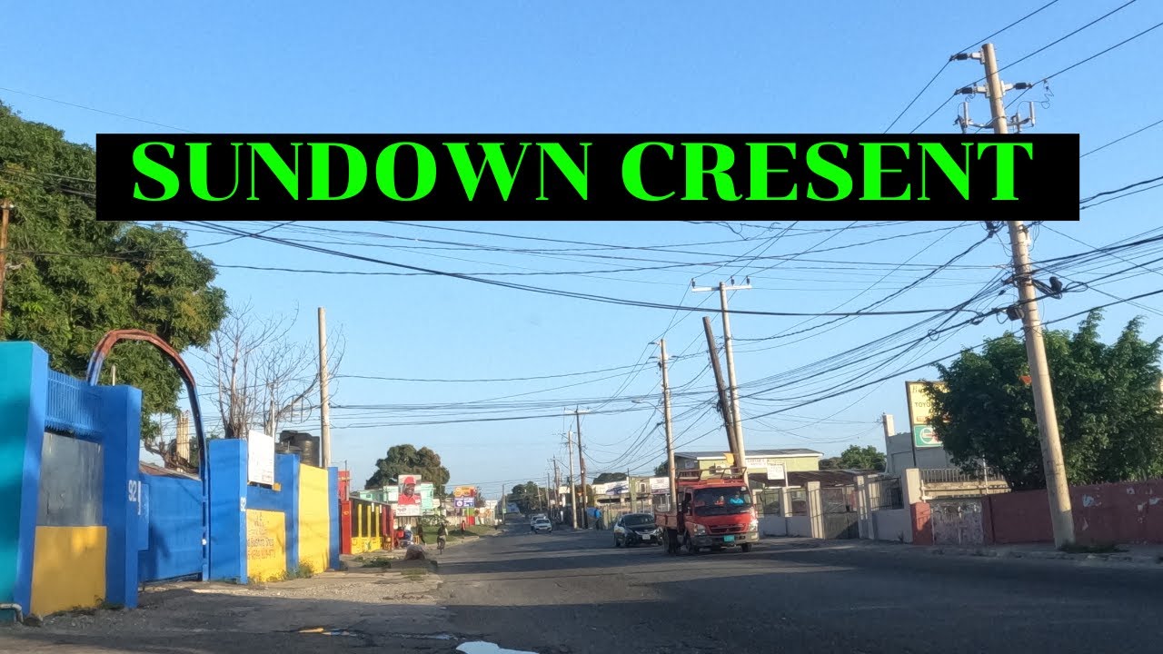 SUNDOWN CRESENT | MOLYNES GARDENS | KGN | JAMAICA | DRIVING TOUR ...