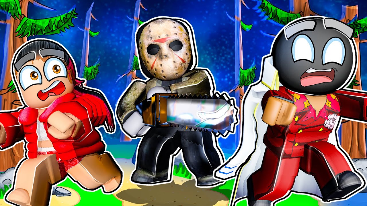 WE RAN FROM A SERIAL KILLER ON ROBLOX! - YouTube