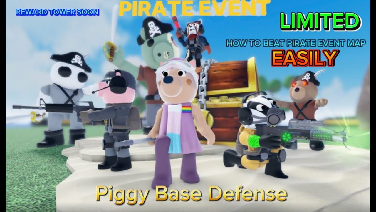 Piggy Base Defense HOW TO BEAT Pirate MAP EASILY (STRAT) - YouTube