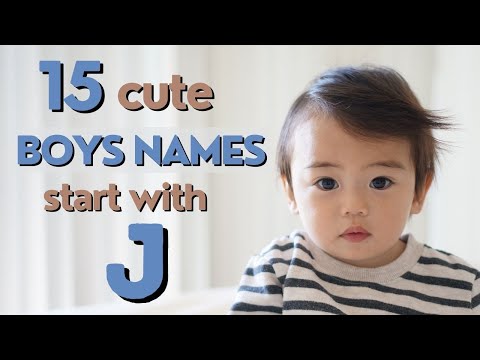 Amazing Baby Boys Names from J  (meaning explained)