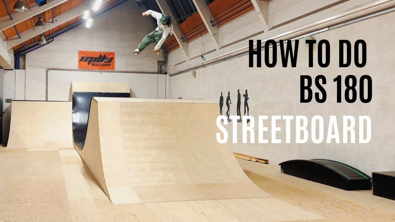 Backside 180 on a Streetboard !! - YouTube
