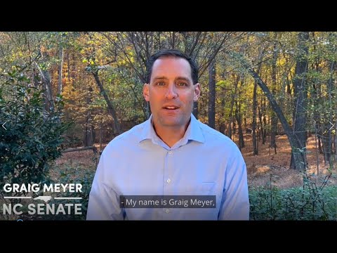 Graig Meyer NC Senate Campaign Launch - YouTube