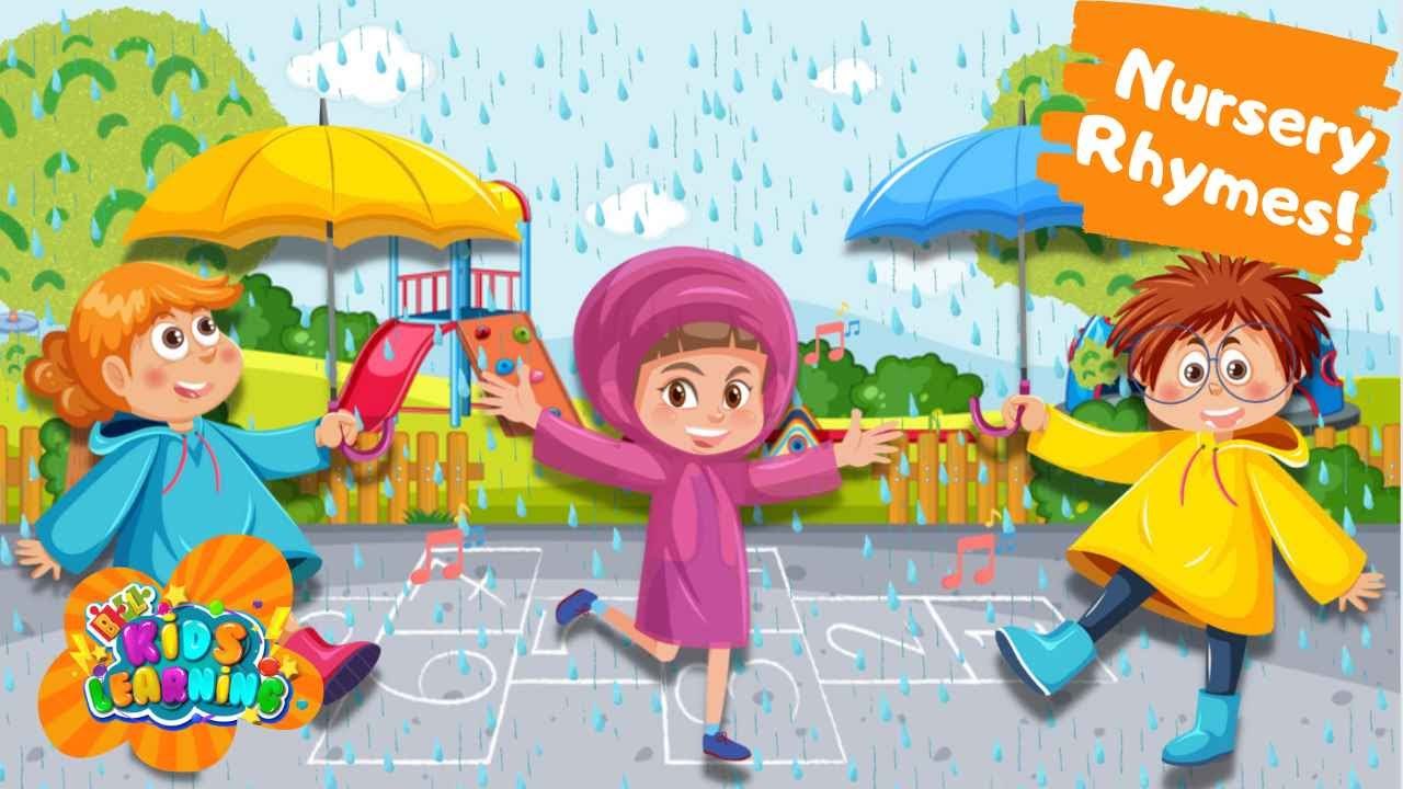 Rain Rain Go Away | Nursery Rhymes For Kids | Kids Learning Videos ...