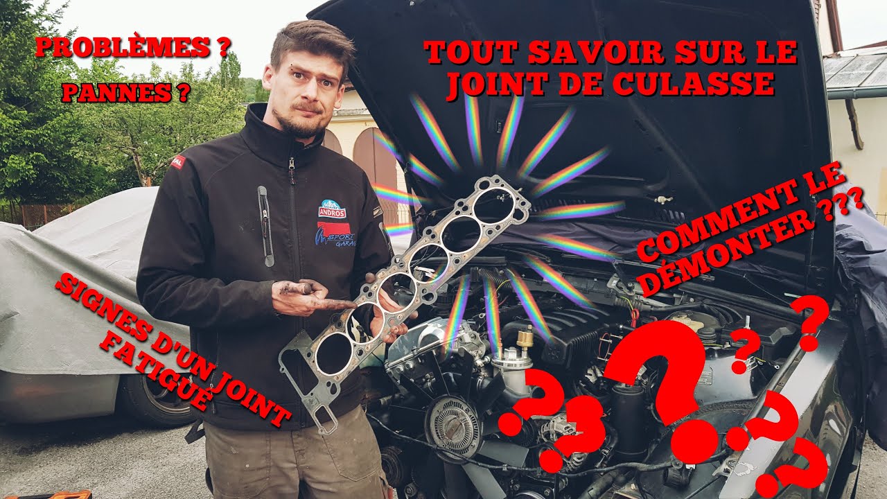 TUTO : Symptômes d'un Joint de culasse cassé / Démontage Joint de ...