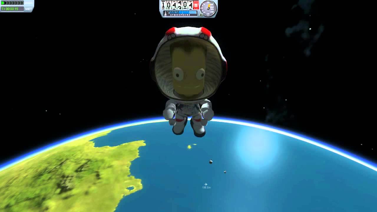 Kerbal Space Program 0.16 - Jebediah stuntman - YouTube