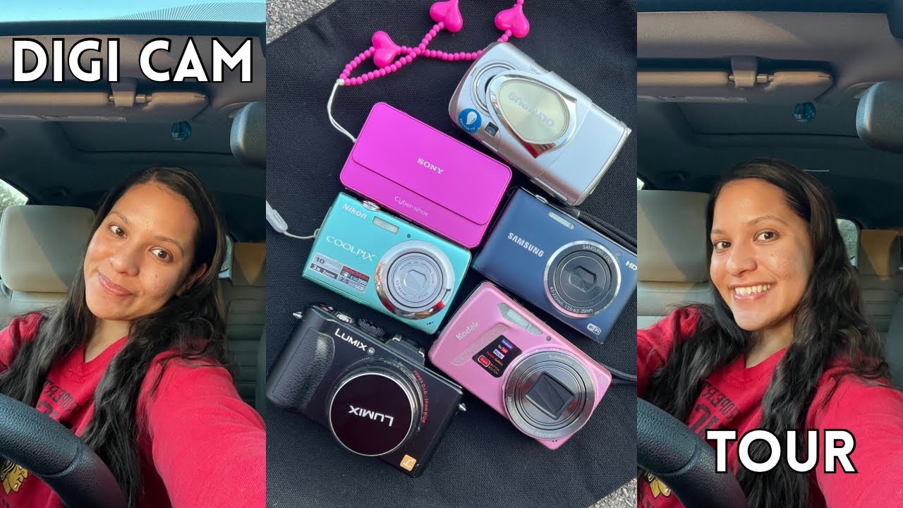 MY DIGITAL CAMERA COLLECTION! (with sample pics!) 📸 - YouTube