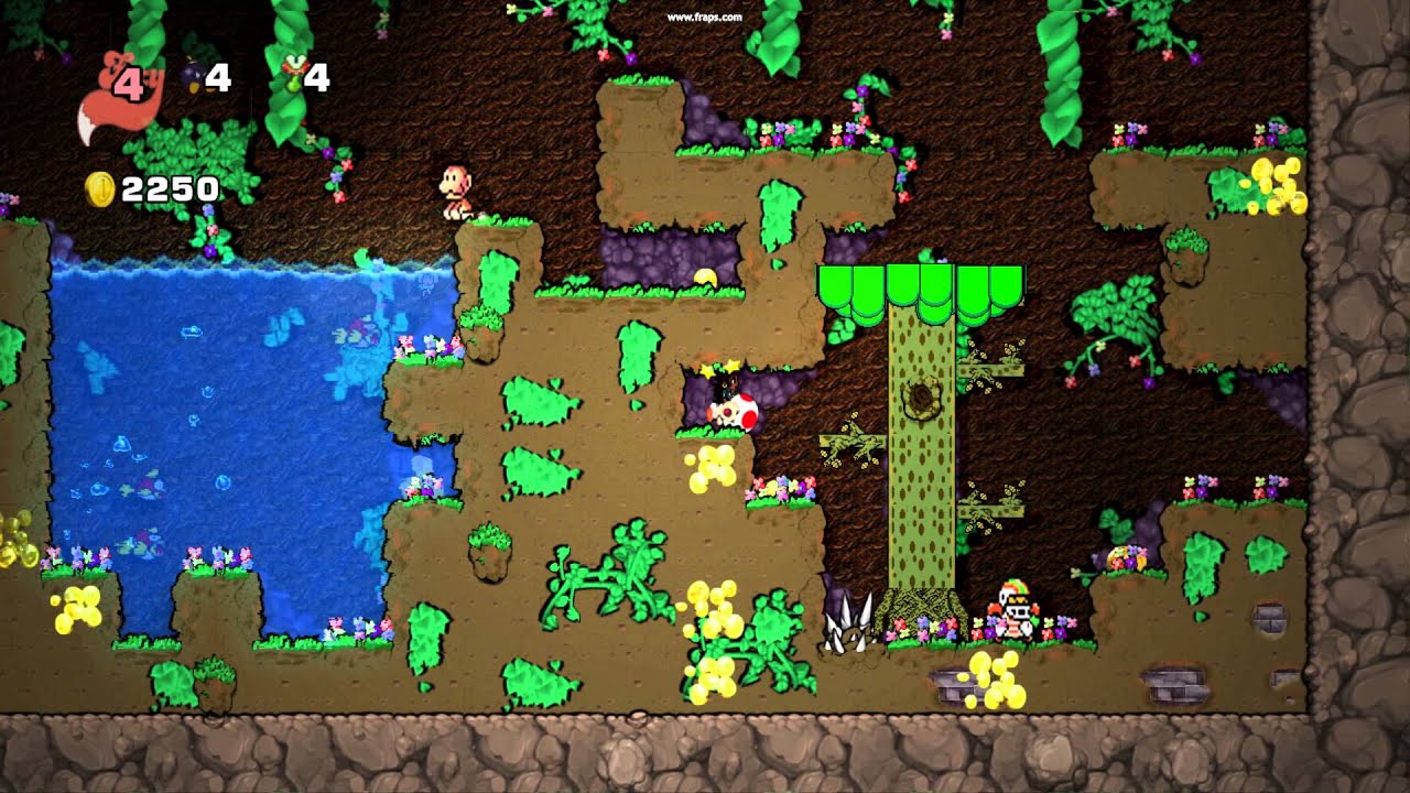 Spelunky Mod "Super Spelunky Bros. (Beta)" Texture Pack Showcase 1 ...