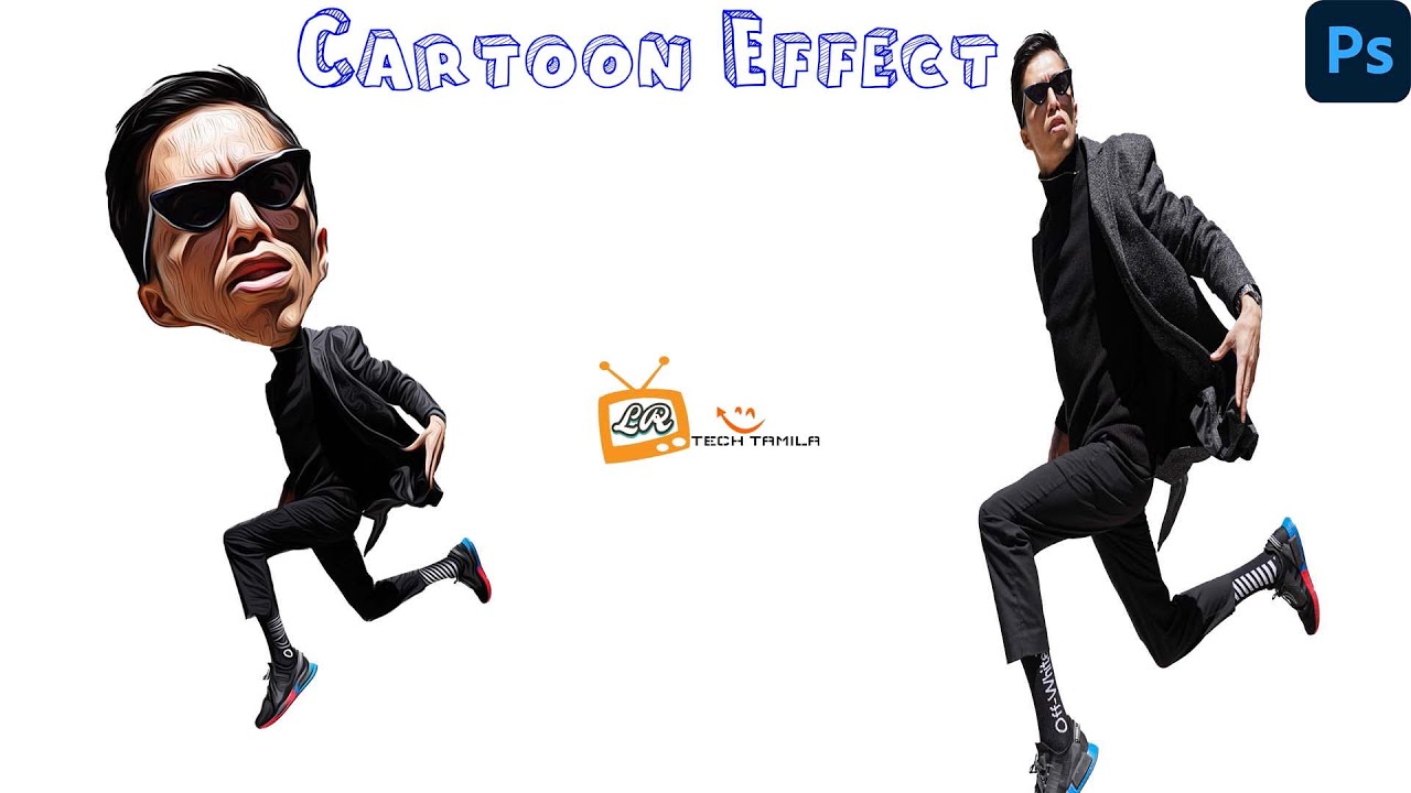 How to create your own Caricature Cartoon Effect in Photoshop - YouTube