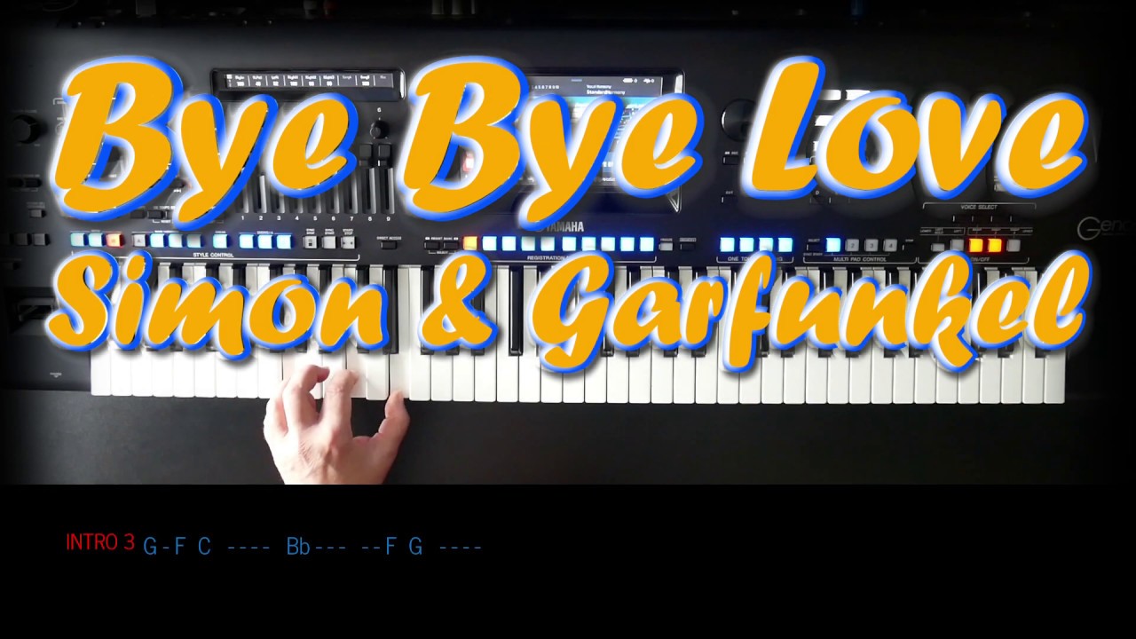Bye Bye Love - Simon & Garfunkel, Cover, eingespielt mit titelbezogenem ...