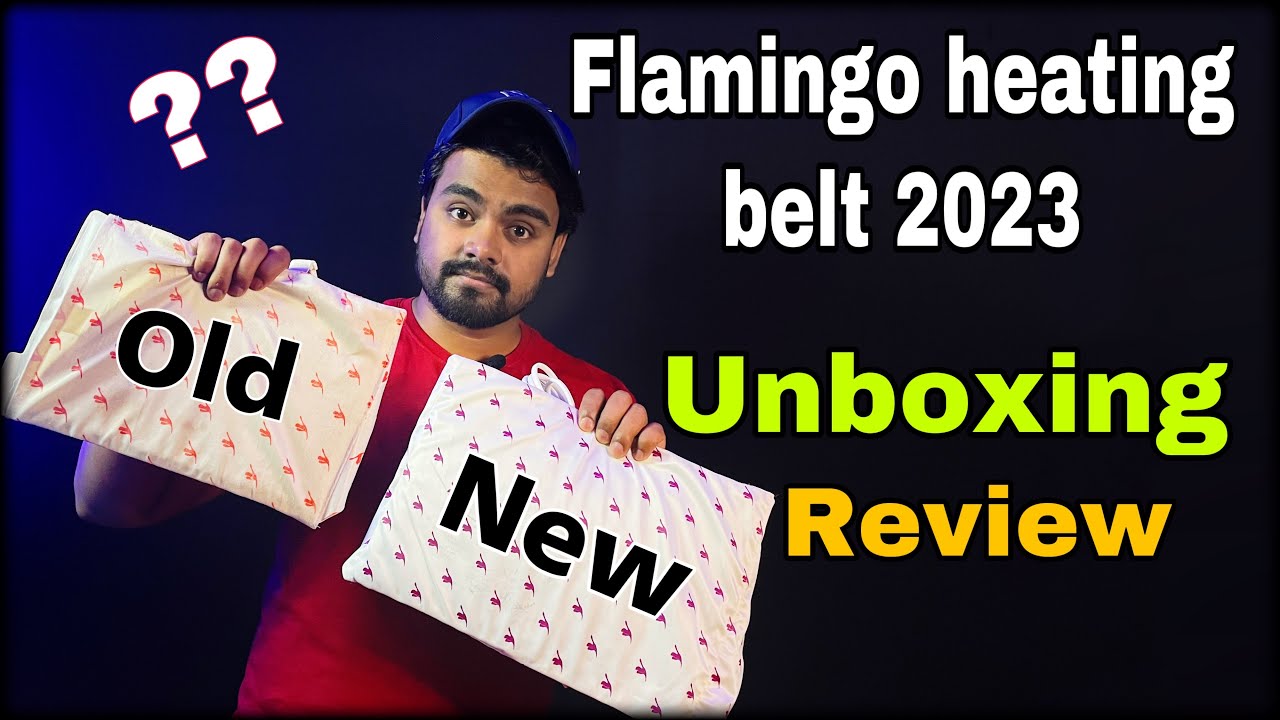 Flamingo heating belt for back pain | flamingo belt unboxing and review ...