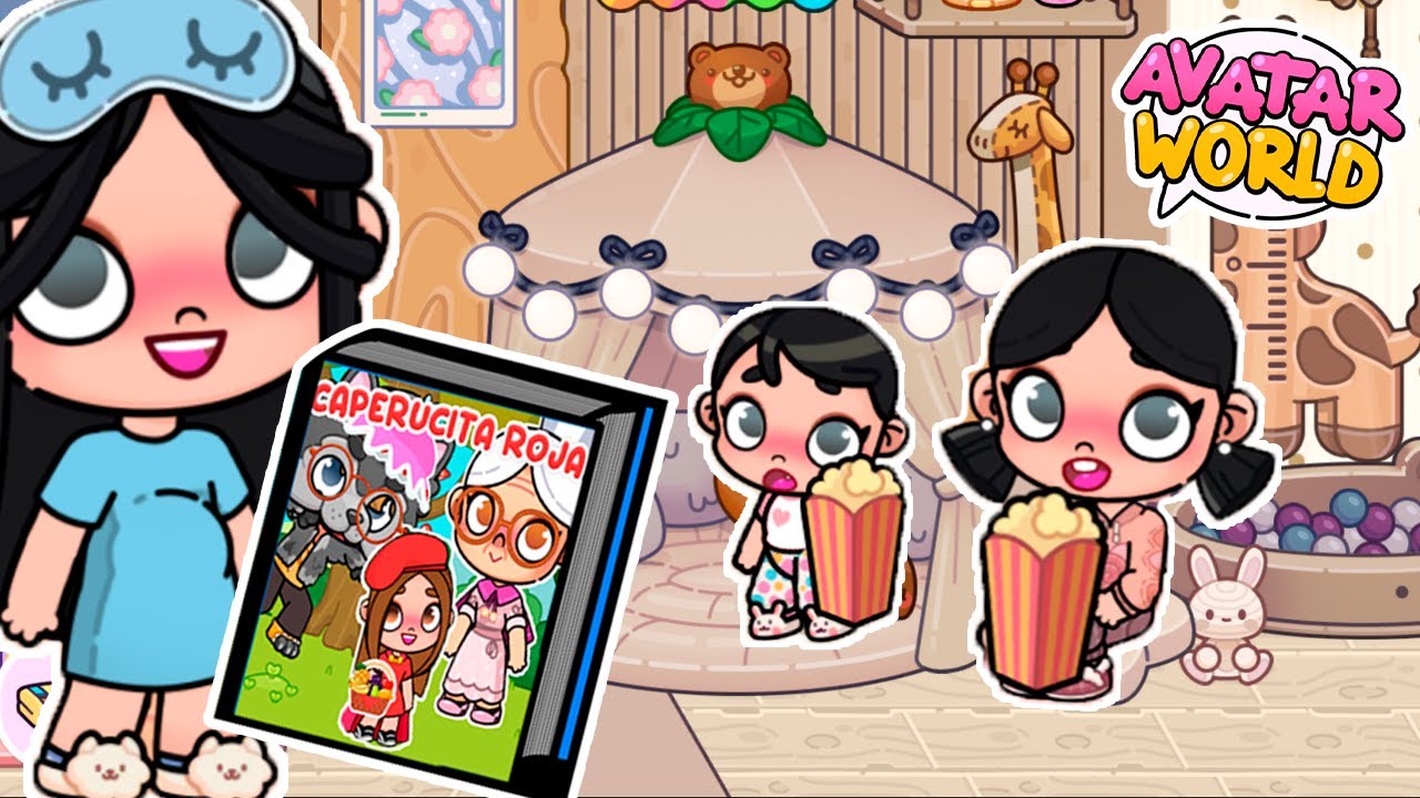 ⭐NOCHE DE CUENTOS CON MIS HIJAS : LA CAPERUCITA ROJA 🌹!! * en AVATAR ...