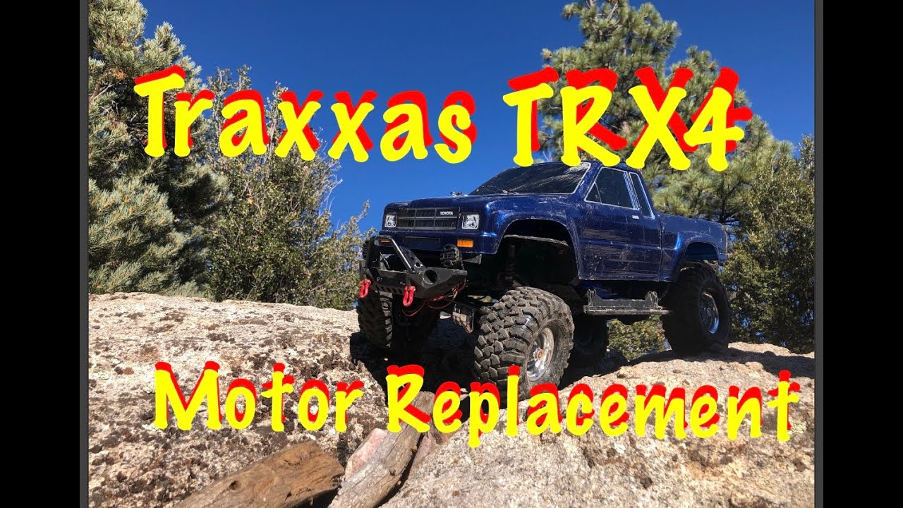 Traxxas TRX4 motor replacement: Holmes Hobbies Trailmaster Sport 21T ...