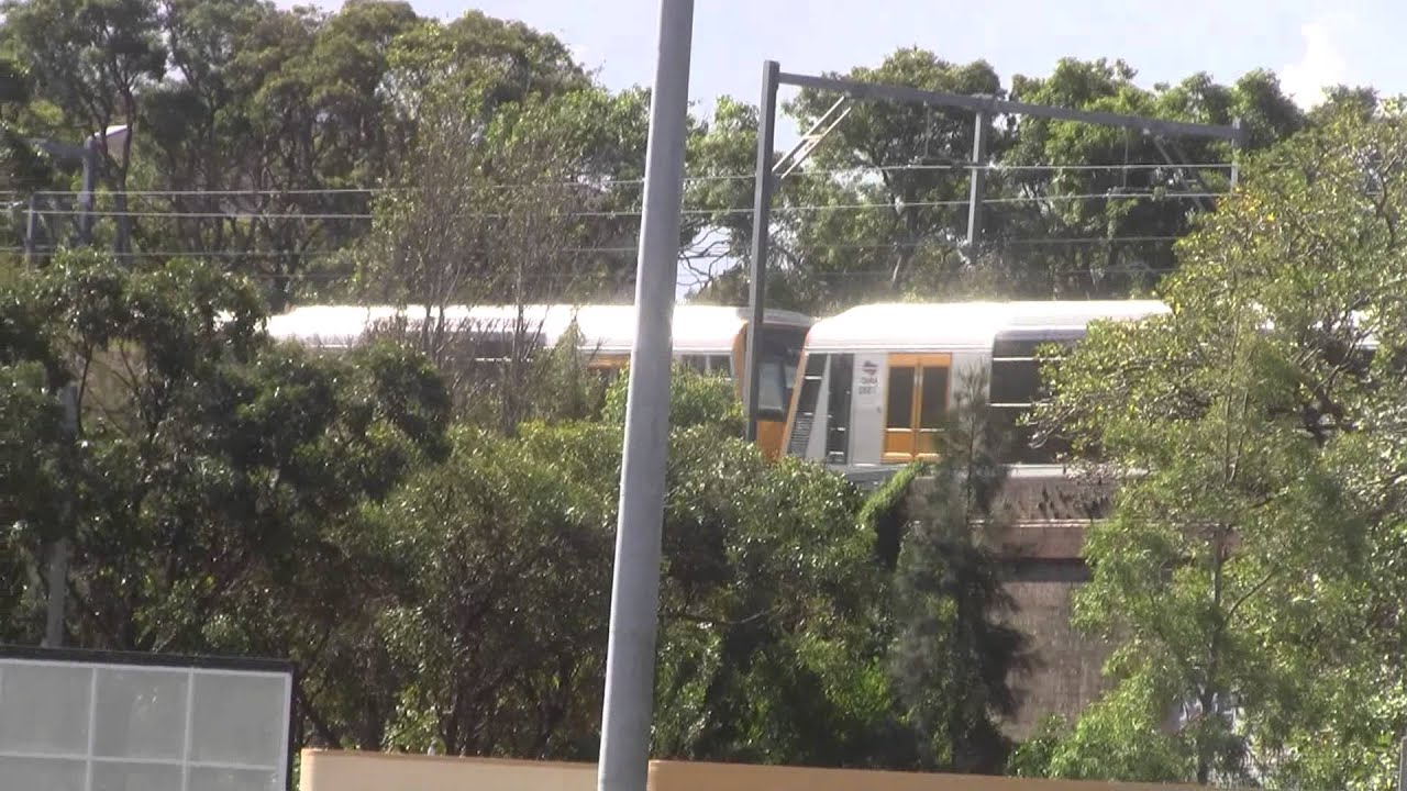 CityRail Tangara Train Departing Cronulla, 23rd March 2013 - YouTube