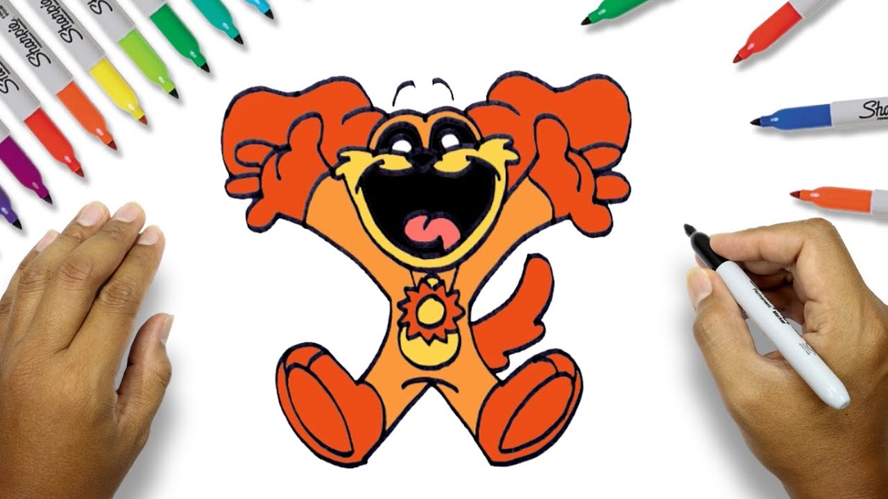 How To Draw Dog Day From Poppy Playtime 3 | Smiling Critters Drawing ...