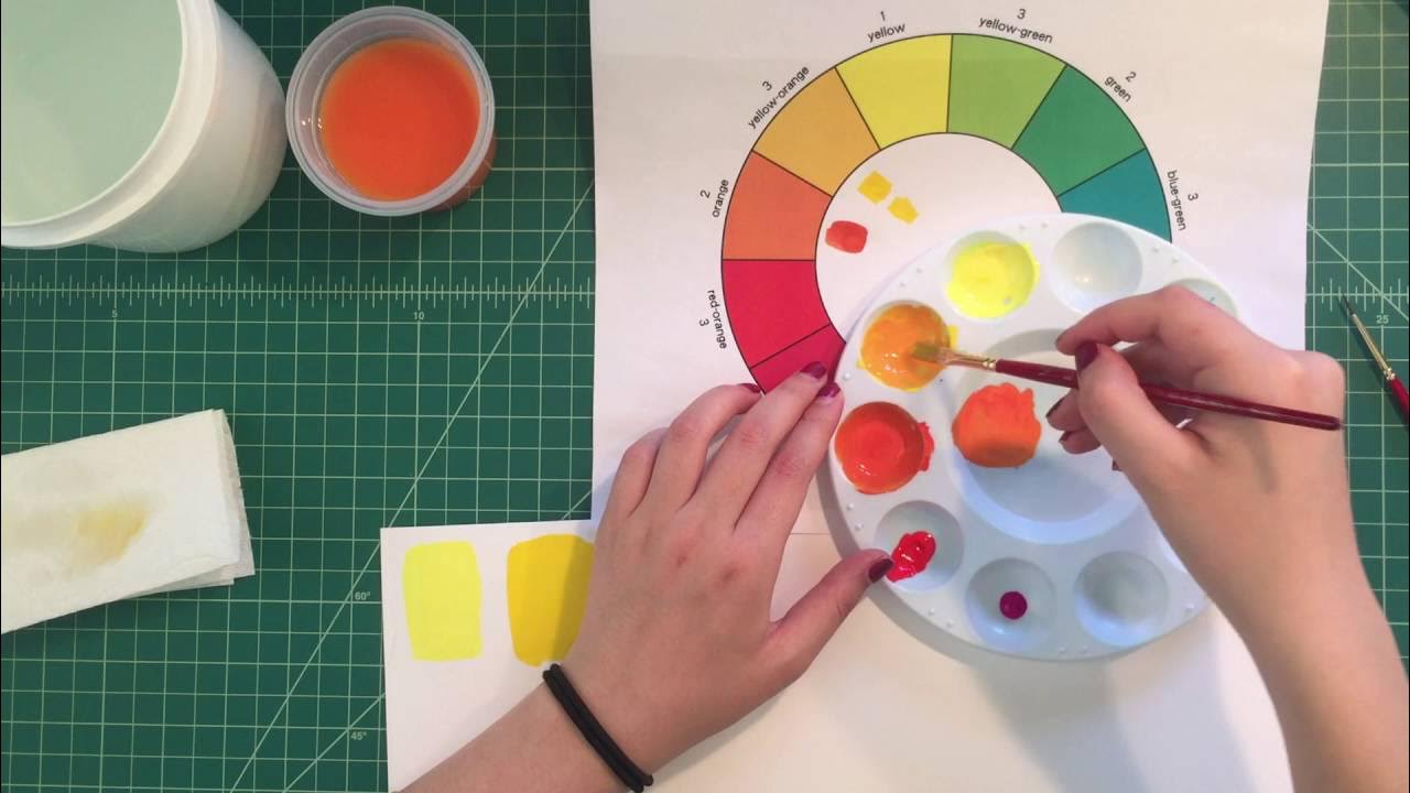 12 step color wheel - YouTube