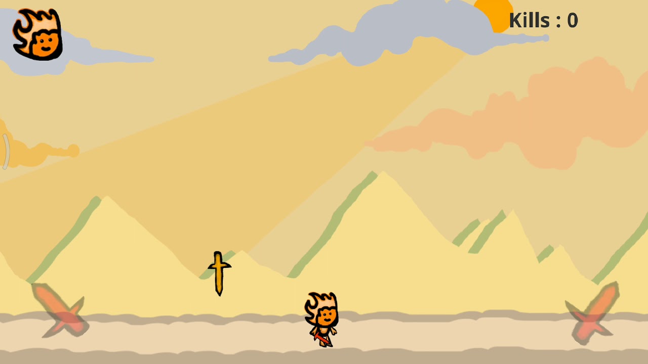 Sword Fire 2D Game - YouTube