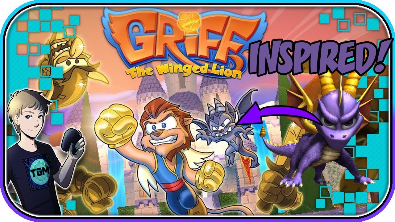 Griff The Winged Lion - THE ULTIMATE SPYRO INSPIRED PS4 3D PLATFORMER ...