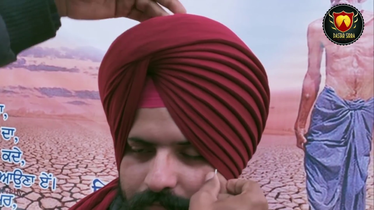 ਅੰਮ੍ਰਿਤਸਰ ਸ਼ਾਹੀ ਪੱਗ || Amritsar Shahi Pagg , Bhullar Junction By Dastar ...