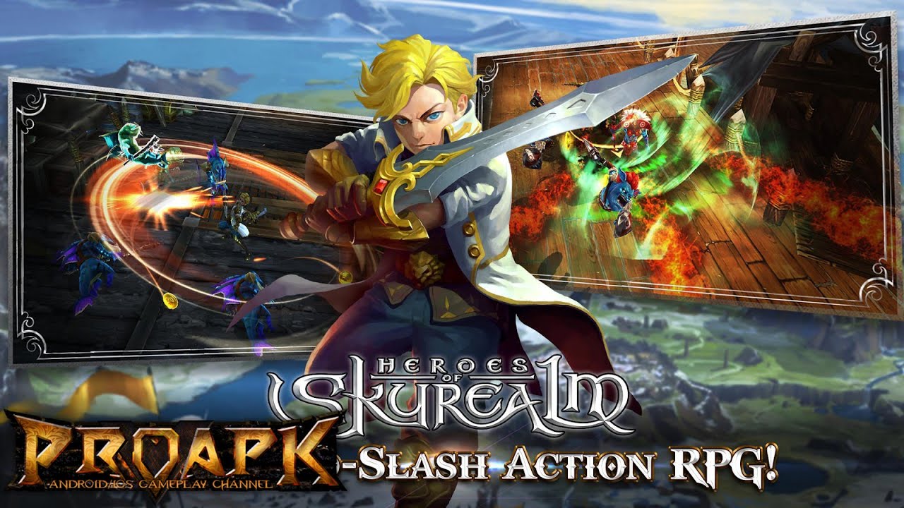 Heroes of Skyrealm Gameplay Android / iOS - YouTube