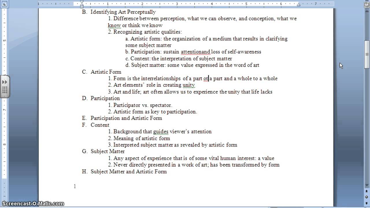 HUM 101 Duncan Unit 2 - YouTube