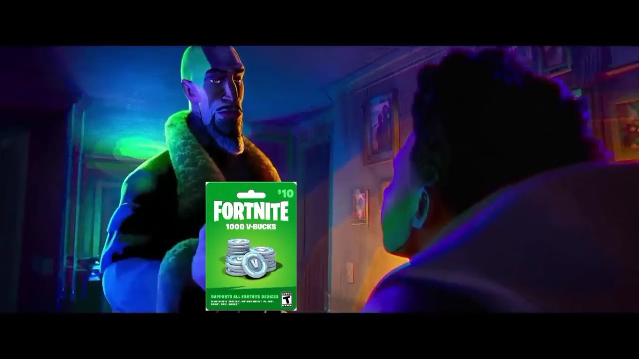 Uncle Aaron gives Miles the Battle Pass - YouTube