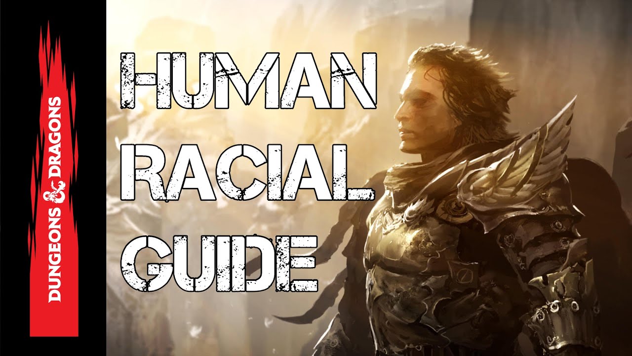 Human Racial Guide for Dungeons and Dragons 5e - YouTube