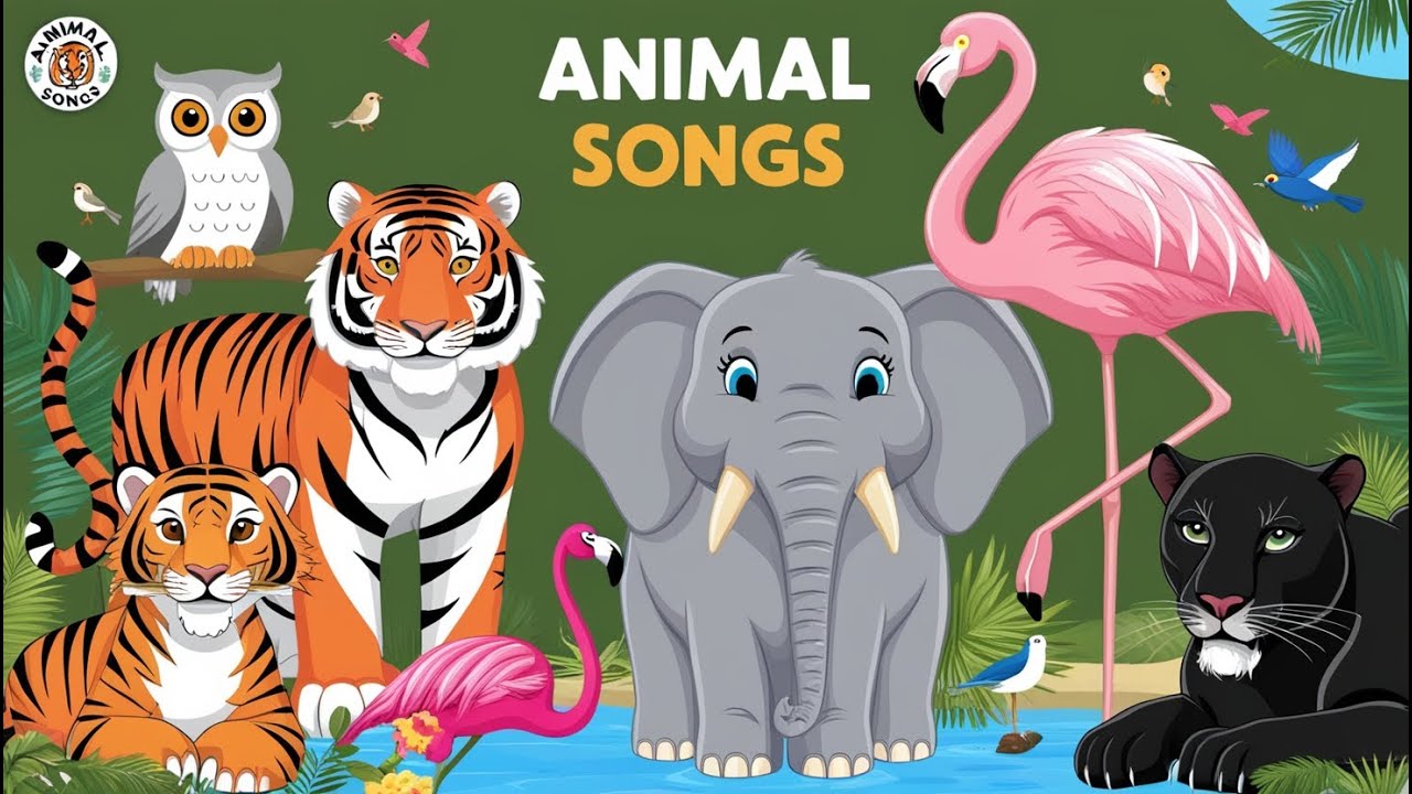 "Sing Along with Animal: Fun Songs for Kids! Animal Tunes🐶🎶 ...