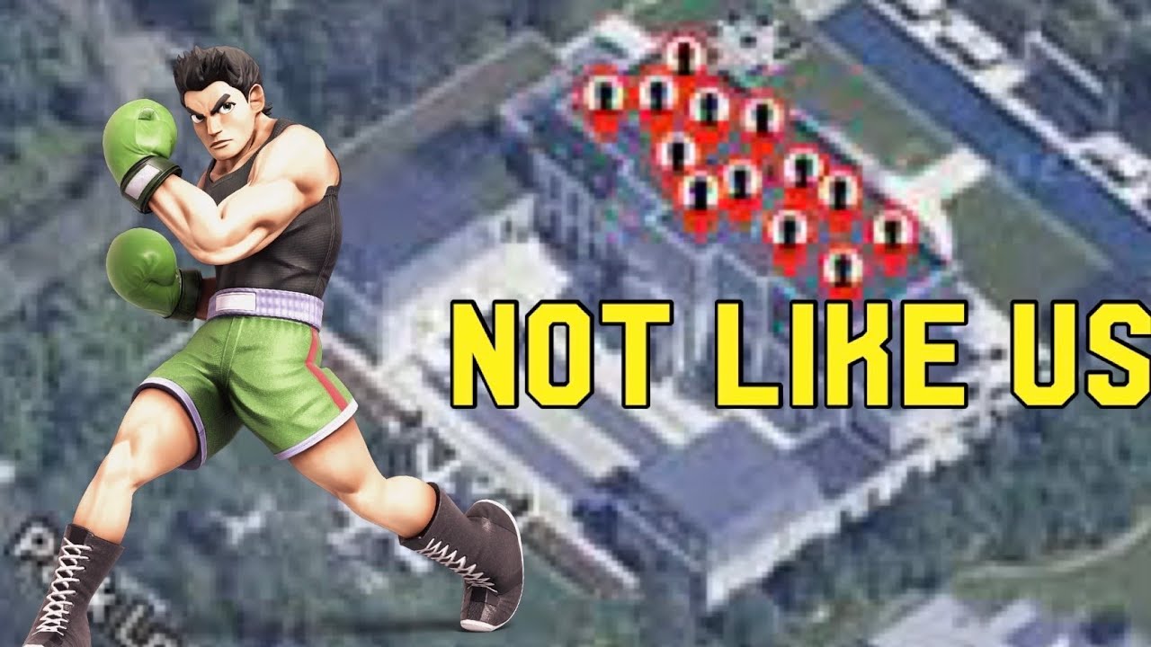 Not Like Us | A Little Mac Compilation | SSBU - YouTube