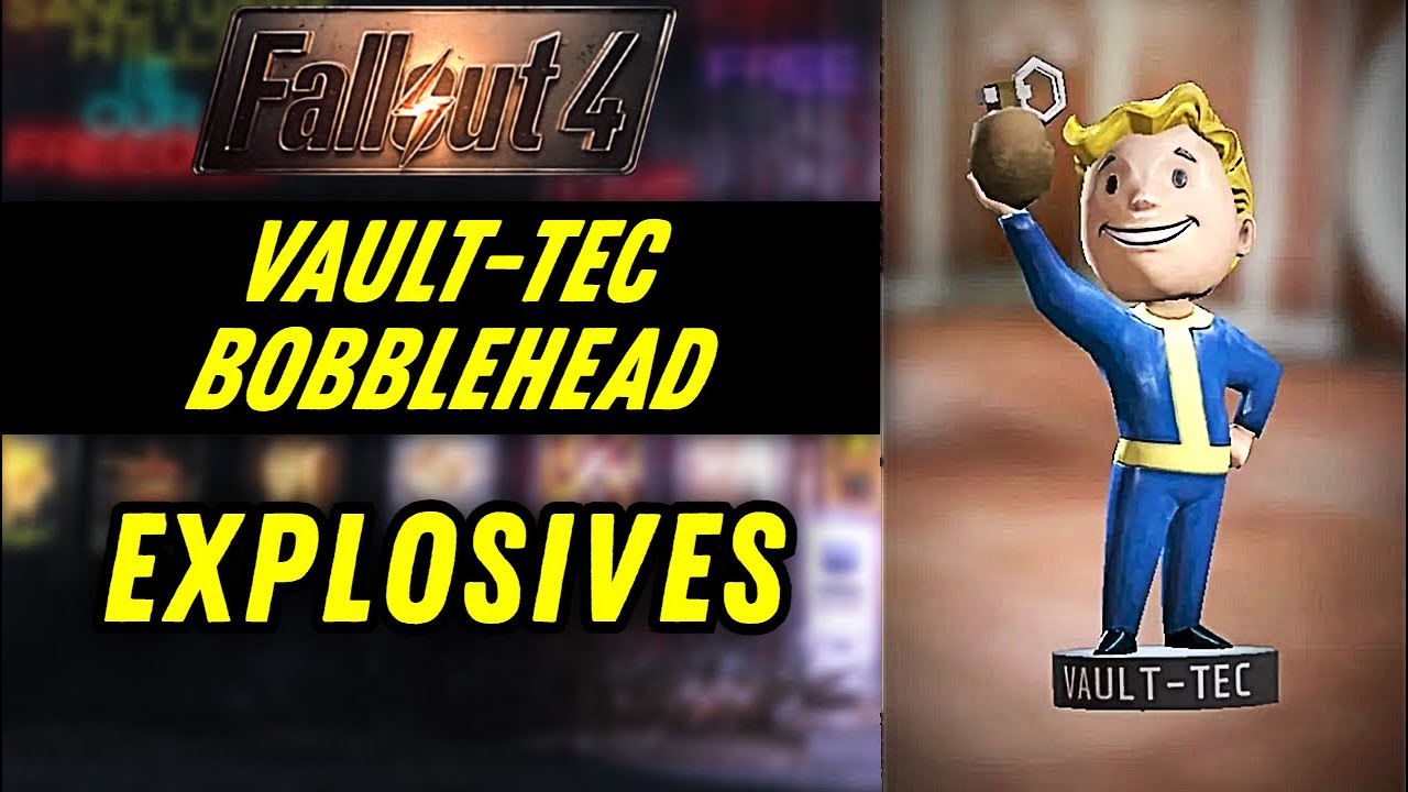 [ Fallout 4 Bobblehead ] [ Explosives figure ] Saugus Ironworks - YouTube