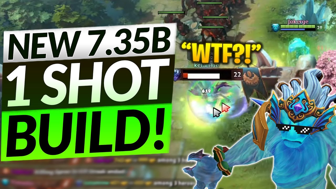 "HE'S 1 SHOTTING Everything!" - BEST Solo Carry Build 7.35B - Dota 2 ...