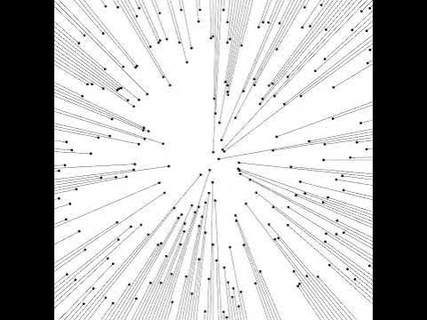 Radial line. Draw by openFrameworks - YouTube