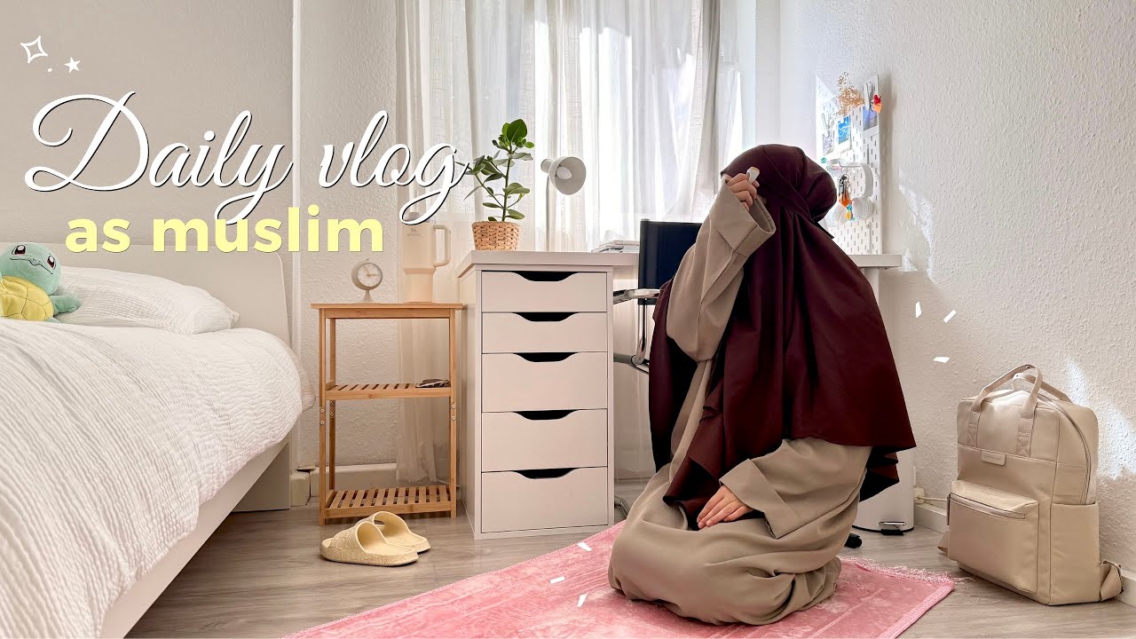 Balancing Deen & Dunya 🌙 | Muslim Lifestyle Vlog – Deep Cleaning, Yoga ...