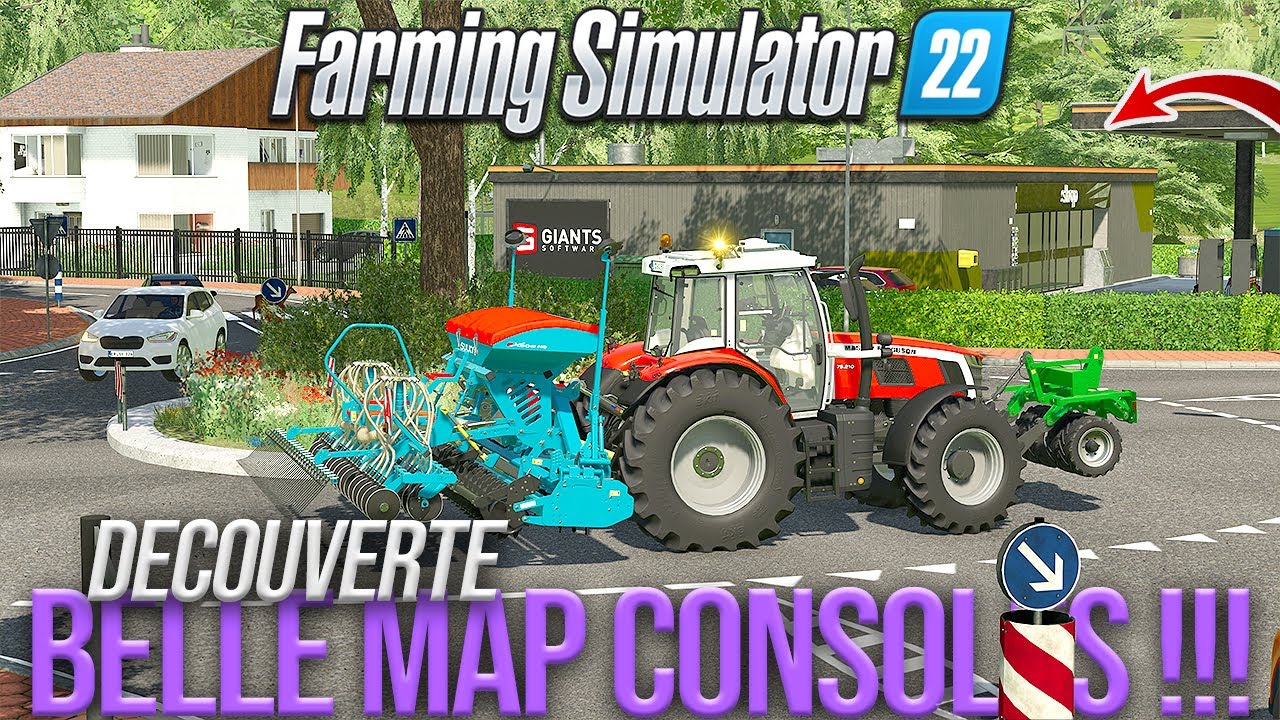 Un Bel Environnement sur cette Map CONSOLE !!! 😍 - Farming simulator 22 ...