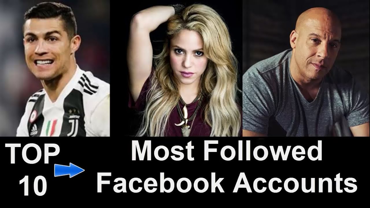 Top 10 Most Followed Facebook Accounts - Most Facebook Fan Followers ...