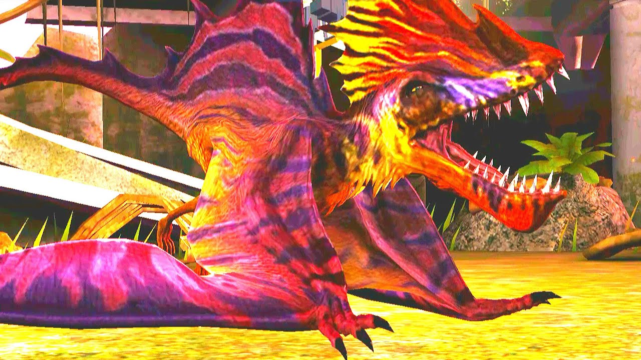 SECODONTOGNATHUS VS INDORAPTOR GEN 2 (JURASSIC WORLD) - YouTube