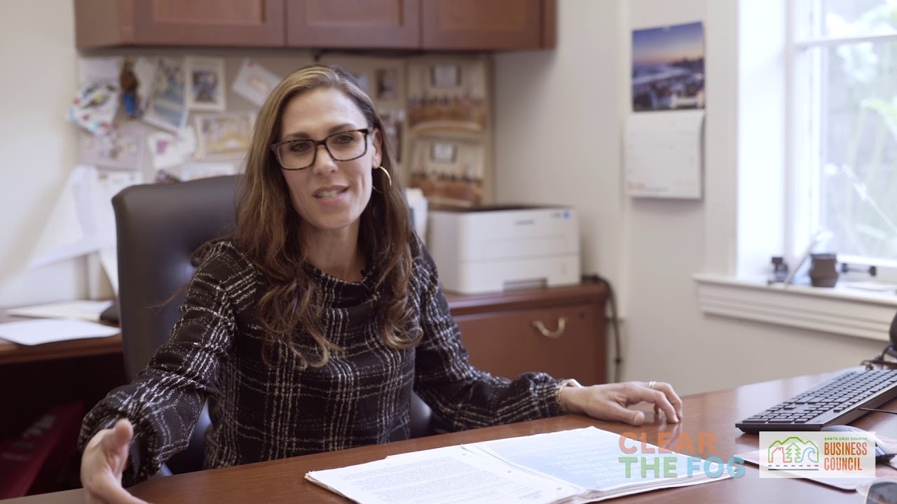 Clear the Fog: Mayor Martine Watkins of Santa Cruz - YouTube