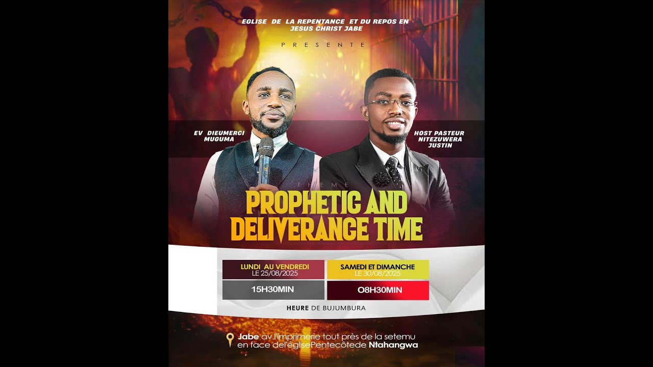 PROPHETIC AND DELIVERANCE TIME - WEDNESDAY - YouTube