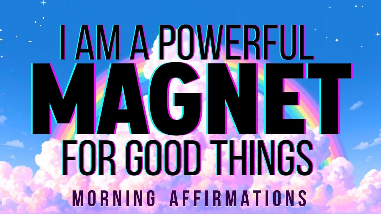 Everything Good Is Finding Its Way to You Morning Positive Affirmations ...