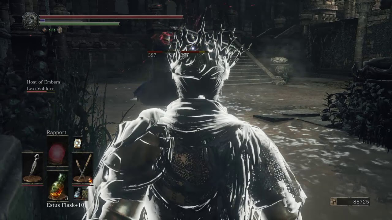 DARK SOULS™ III_Cathedral Knights work out their differences - YouTube